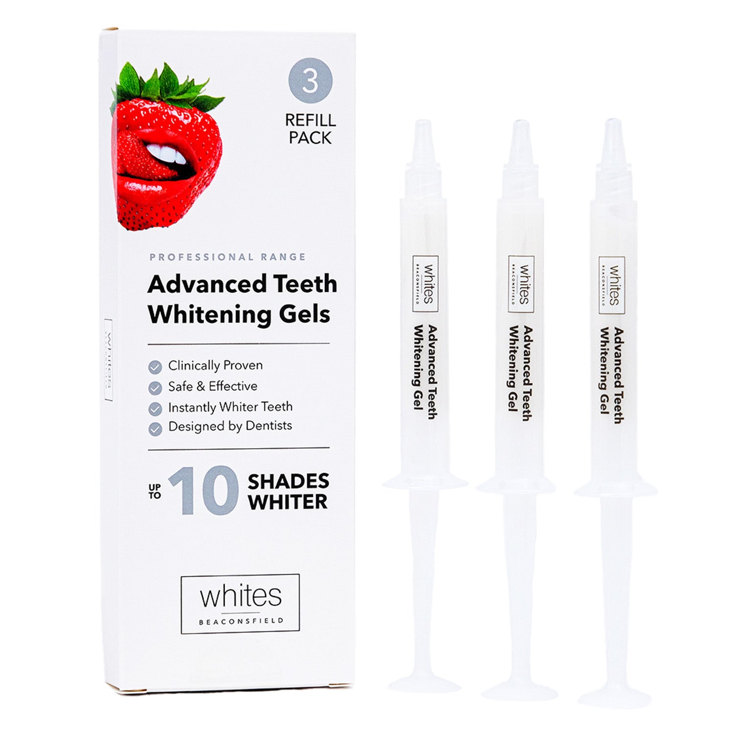Advanced Whitening Refill Gels x3 – Whites Beaconsfield